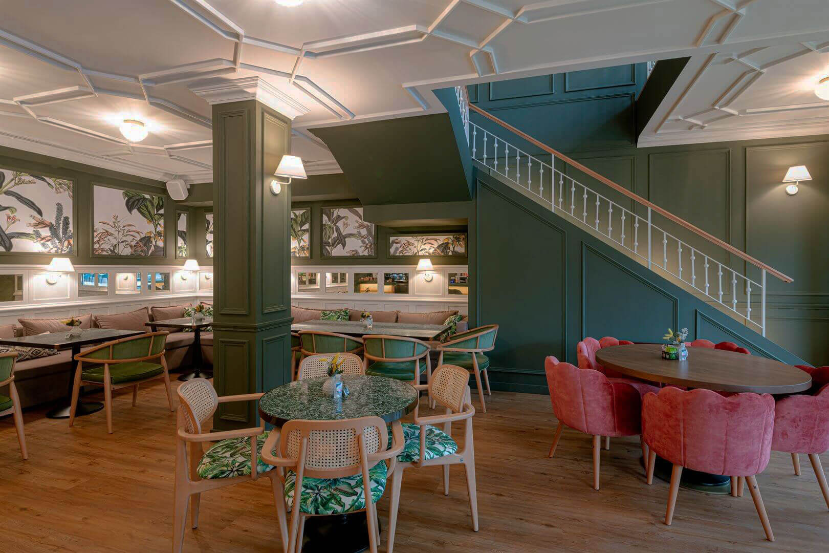 MAISON 99 ALL DAY CAFE RESTAURANT – ΑΘΗΝΑ | Georgia Tiligada Interiors
